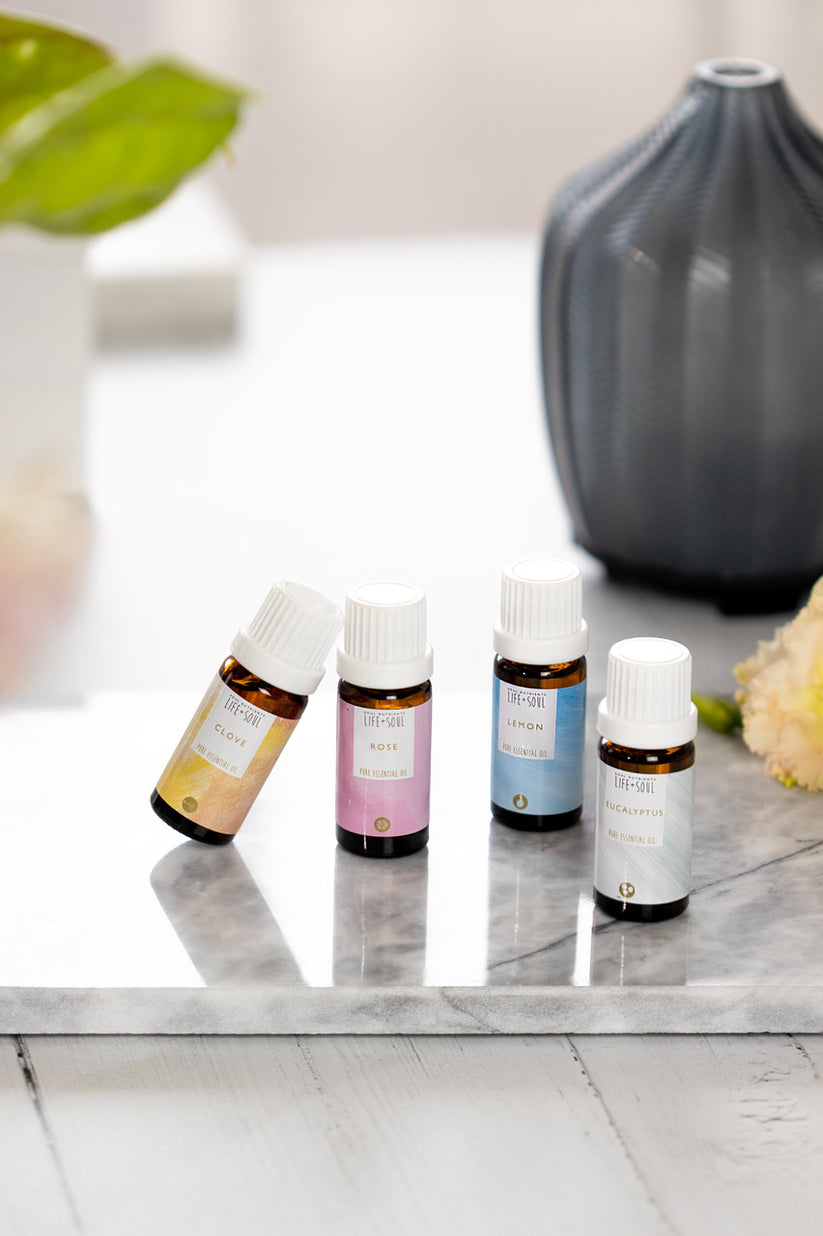 Smell Training Set- Scent Training Kit- Rose, Clove, Eucalyptus, Lemon ...
