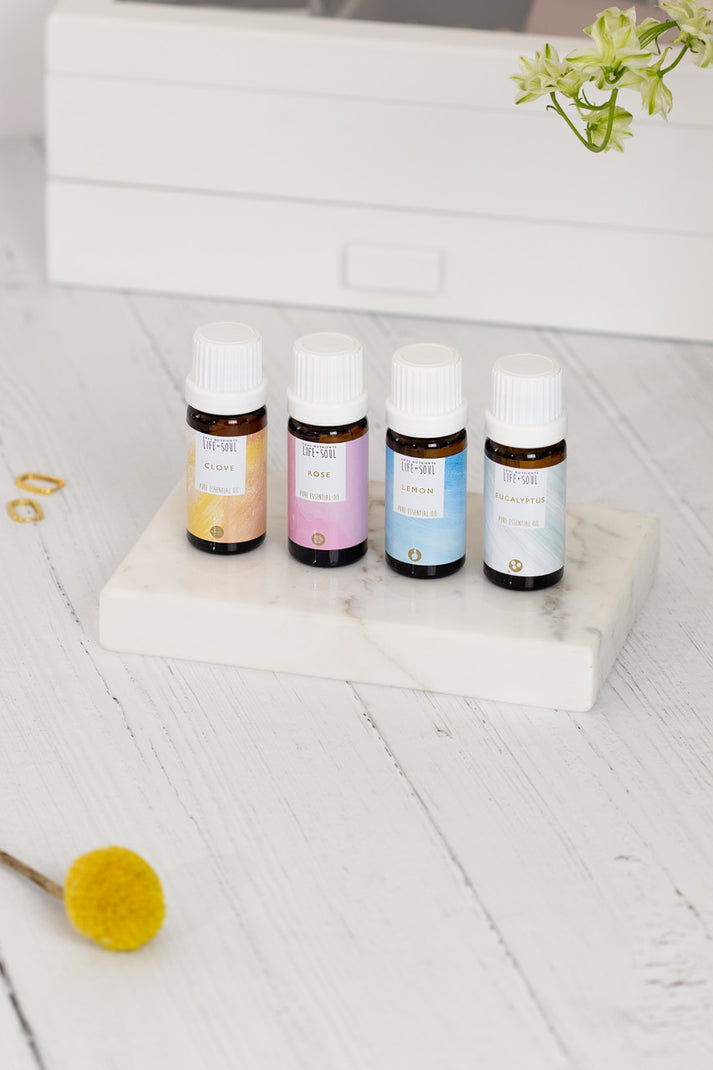 Smell Training Set- Scent Training Kit- Rose, Clove, Eucalyptus, Lemon ...